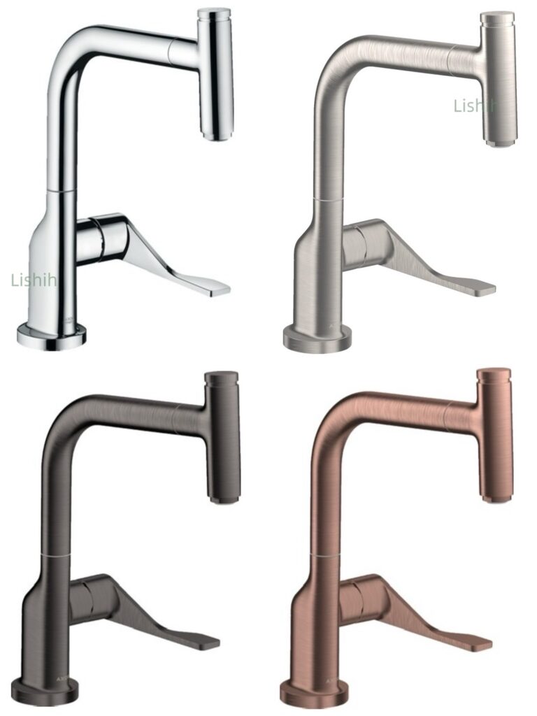 hansgrohe AXOR 廚房伸縮龍頭 39861000鉻 | 39861800毛絲面 | 39861340黑 | 39861340紅金 ...
